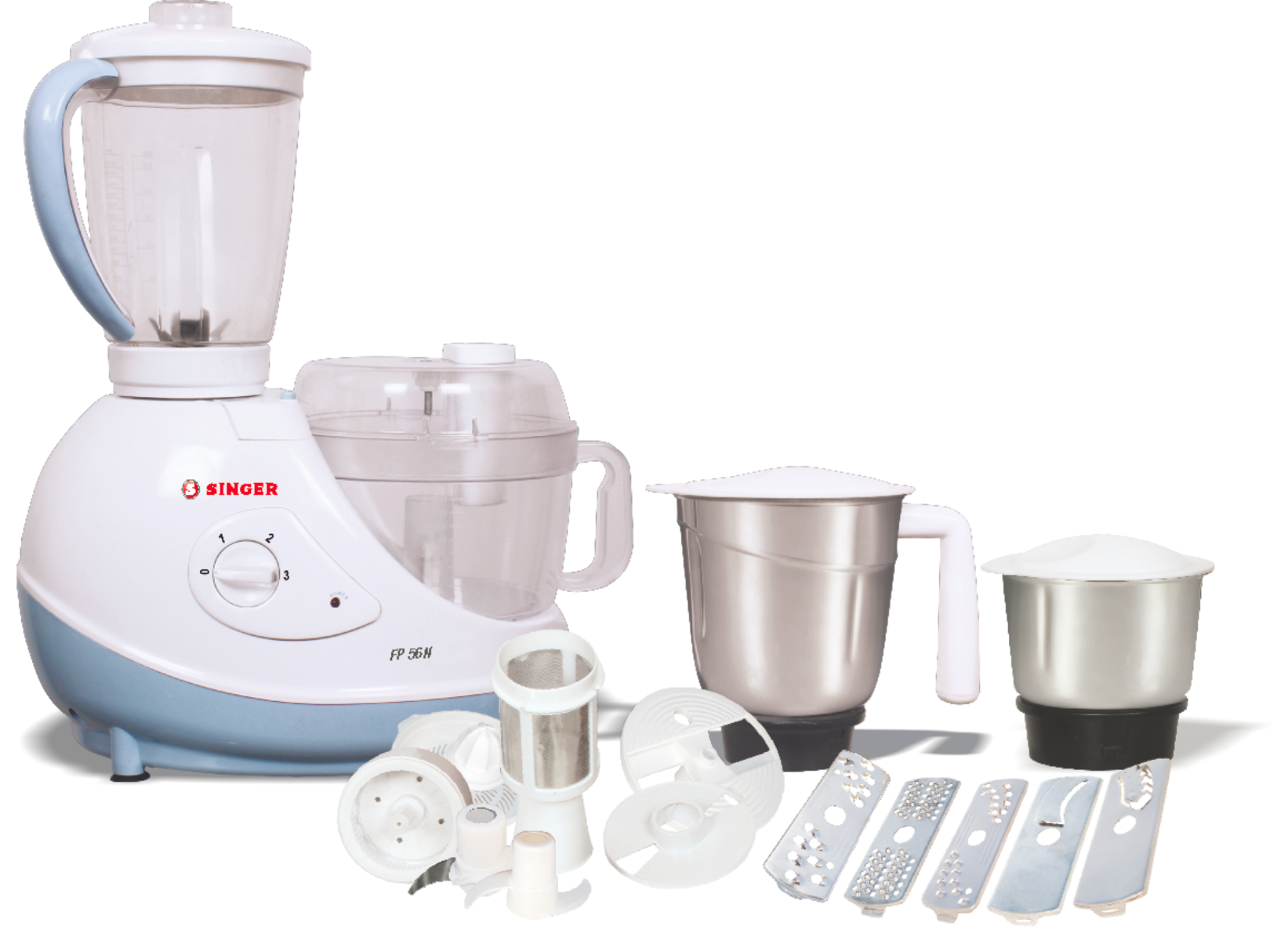SINGER Food Processor 3 Jars FP-56N - Singer India