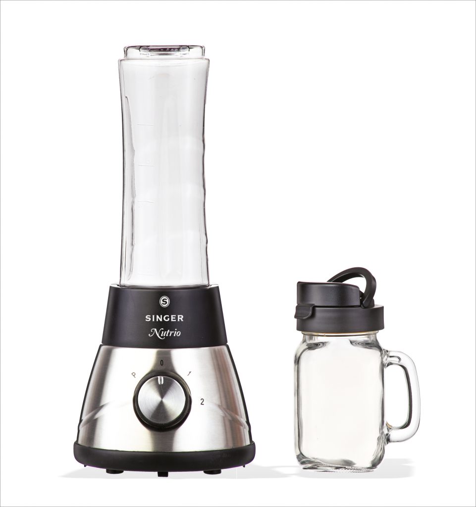 SINGER Nutri Blender 300 Watts-2 Jar ( Black ) - Singer India