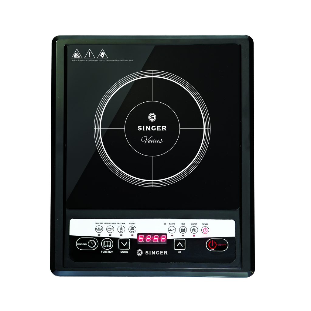 SINGER Venus 1400-Watt Induction Cooktop (Black) - Singer India