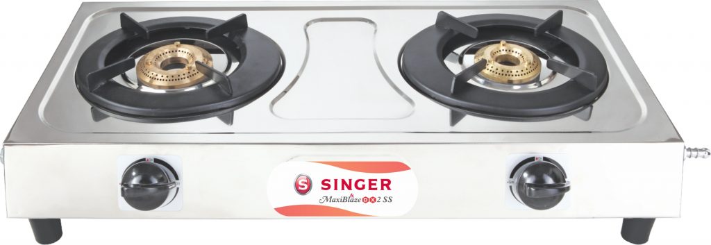 Glass Top Gas Stove | Shop online for Singer Gas Stove