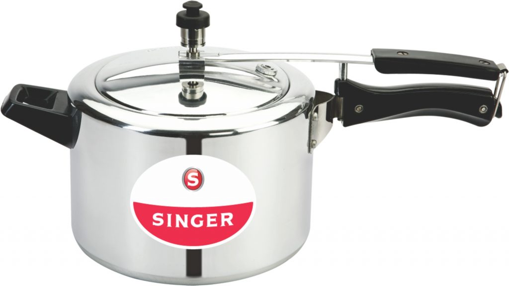 SINGER Pressure Cooker Aluminium 5L - Singer India