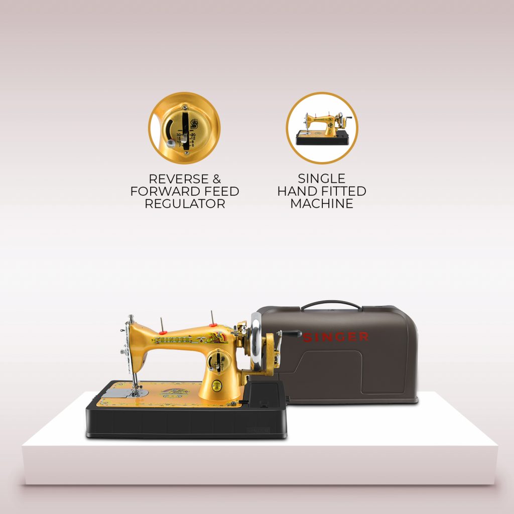 SINGER Premium Gold Unit Pack Sewing Machine - Singer India