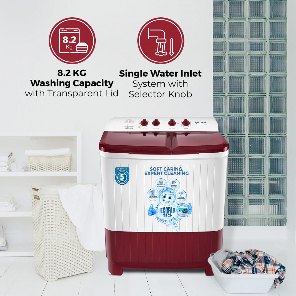 SINGER Maestro Ultima - 8.20 KG Washing Machine - Singer India