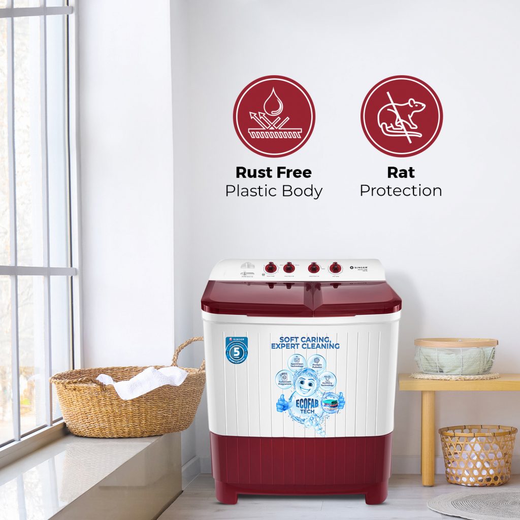 SINGER Maestro Ultima - 8.20 KG Washing Machine - Singer India