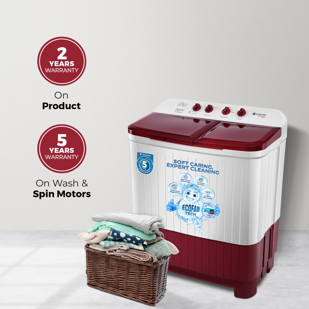 SINGER Maestro Ultima - 8.20 KG Washing Machine - Singer India
